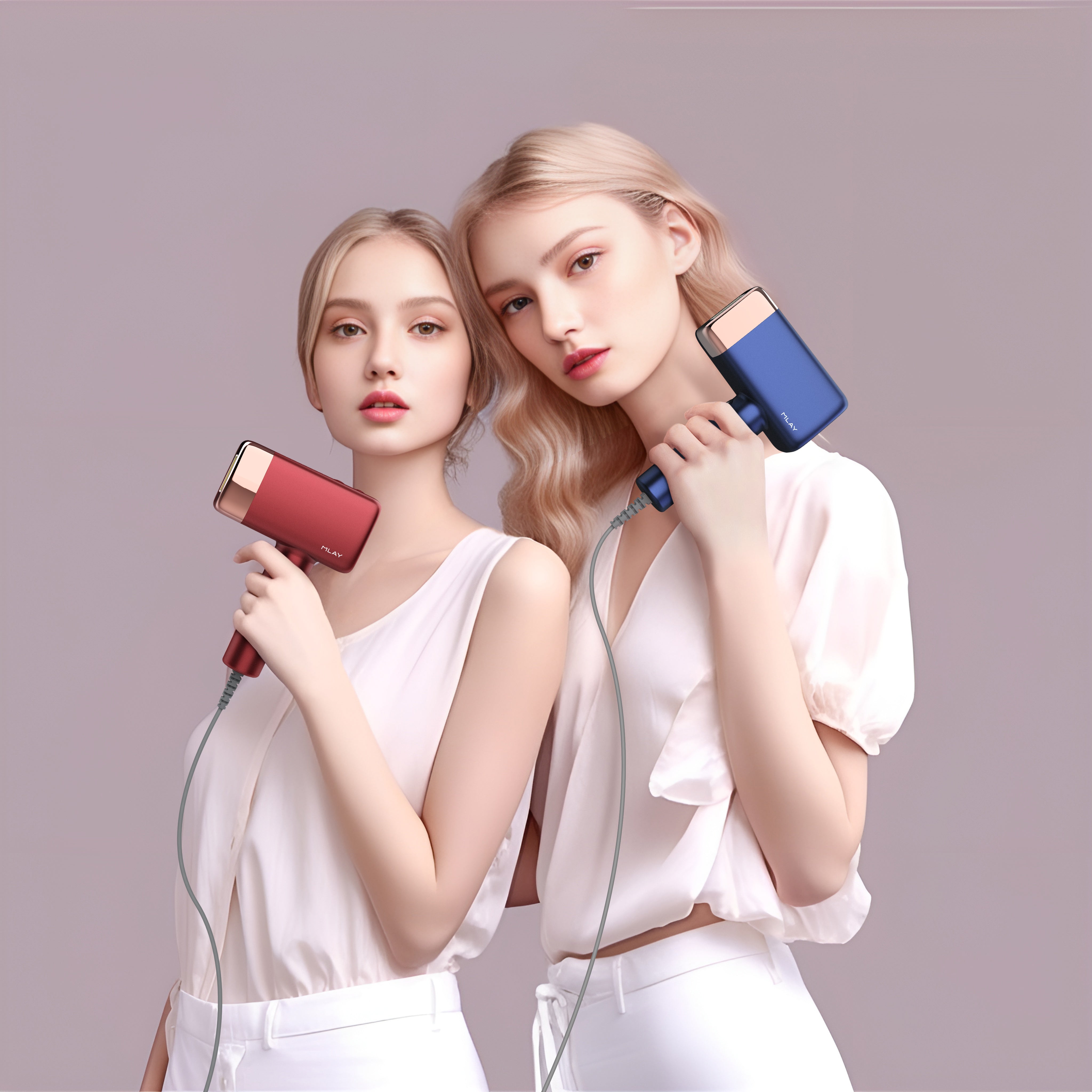 Mlay Home Use IPL Laser Hair Removal deivice with replaceable lamp head ...